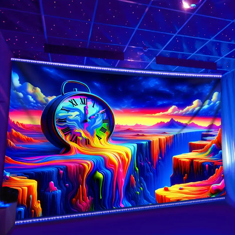 Trippy Chronos | Official GlowCreations UV Art Decor