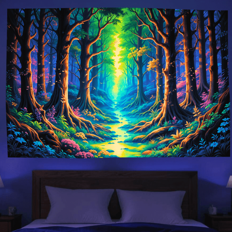 Enchanted Forest Glow | Official GlowCreations UV Art Decor