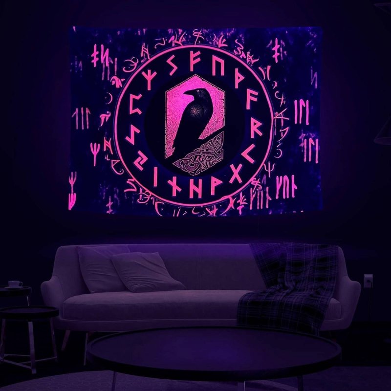 Odins Raven | Official GlowCreations UV Art Decor